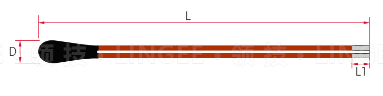 MEB 10KΩ 3380 3435 3470 3600 3900 3950 NTC Thermistor Miniature Sensor ...